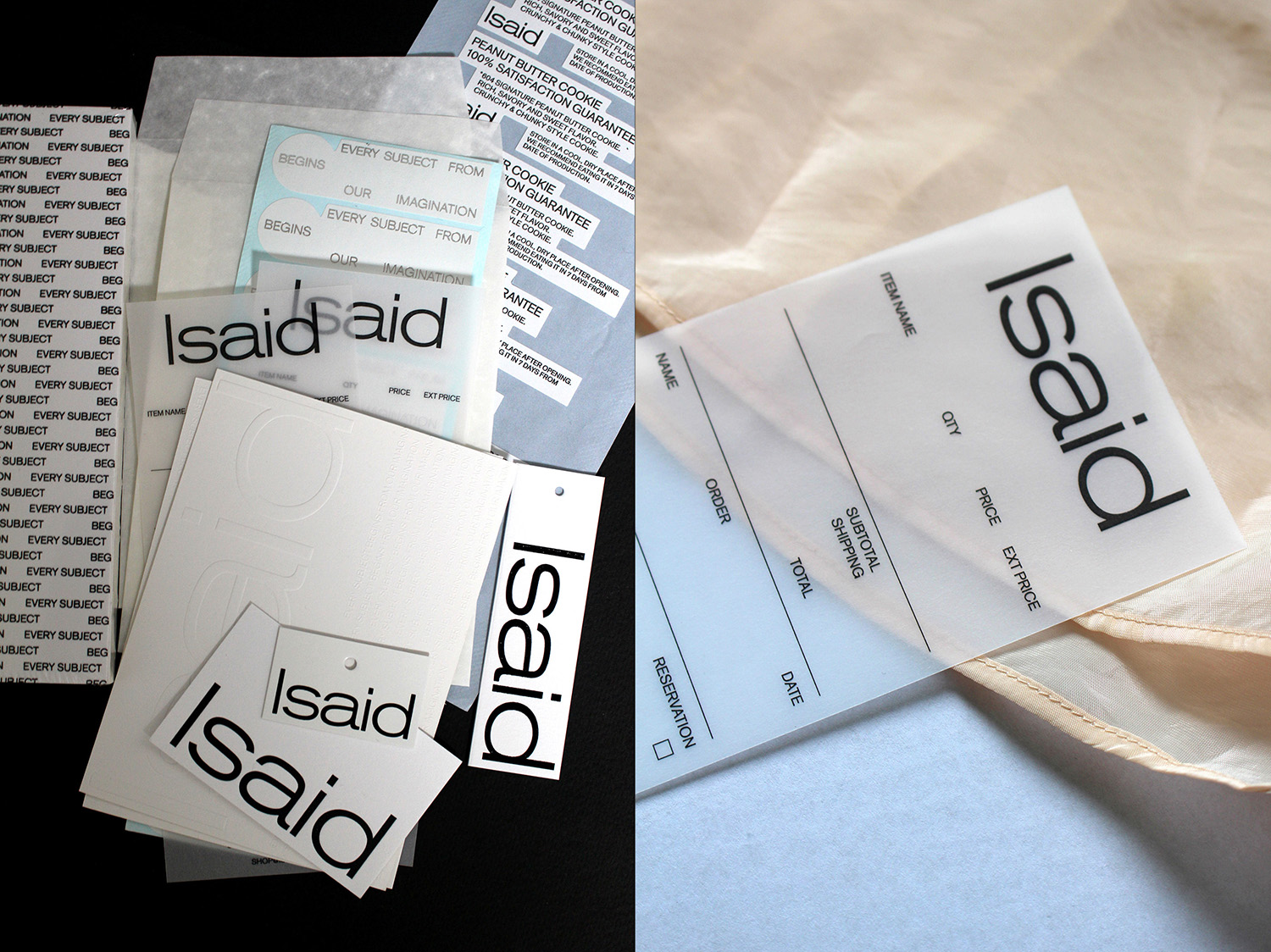 Isaid Clothing Store Business Card - World's No.1 Business Card Directory